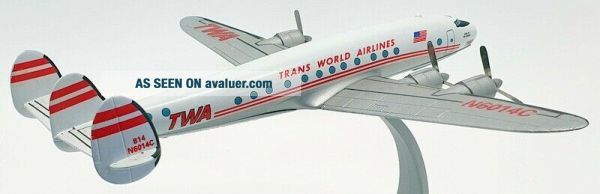 Corgi 1/144 Scale Model Aircraft 47501 - Lockheed Constellation TWA ...