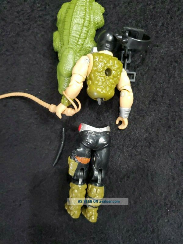 Gi Joe Action Figure 1987 Croc Master Reptile Trainer 100 Complete W ...