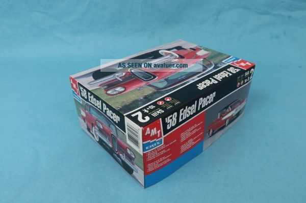 VINTAGE AMT/ERTL 1958 EDSEL PACER 1/25 SCALE MODEL CAR KIT 30032 NIB ...