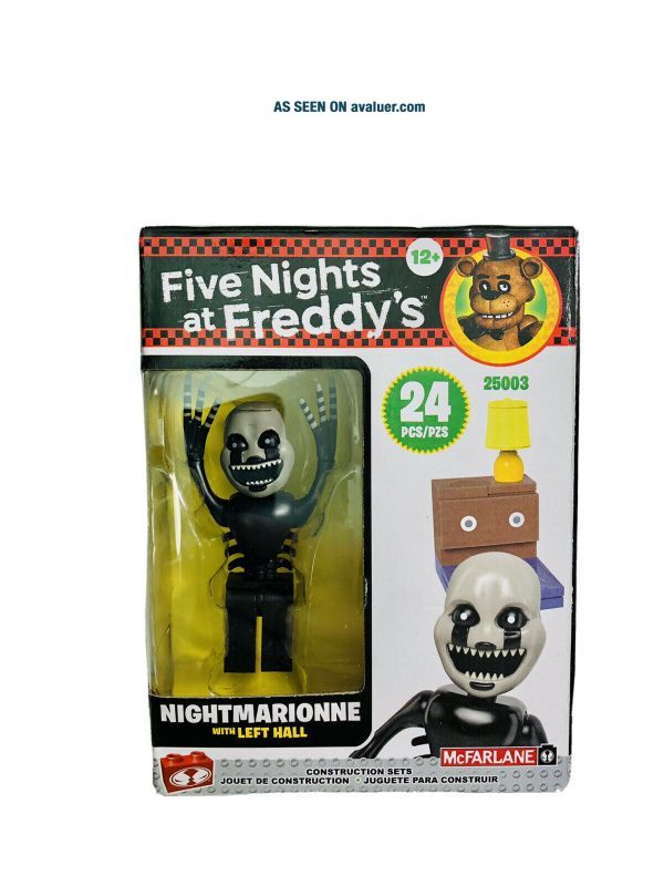 Five Nights At Freddy ' S Nightmarionne With Left Hall Building Set ...