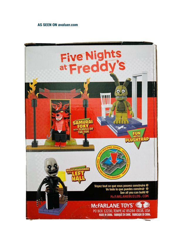 Five Nights At Freddy ' S Nightmarionne With Left Hall Building Set ...