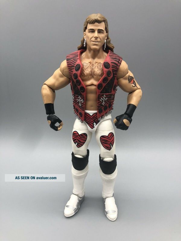 WWE Mattel Elite SHAWN MICHAELS Action Figure Flashback WalMart ...