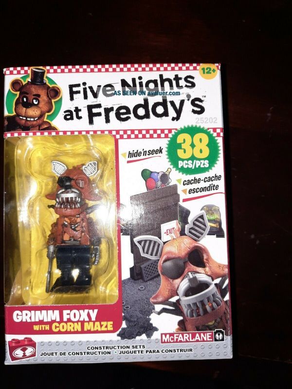 McFarlane Five Nights At Freddy ' S: Grimm Foxy With Corn Maze - 38 ...