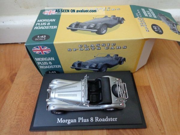 CORGI ATLAS EDITIONS 1/43 MORGAN PLUS 8 ROADSTER DIECAST CLASSIC SPORTS ...