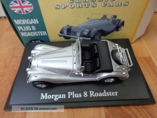 CORGI ATLAS EDITIONS 1/43 MORGAN PLUS 8 ROADSTER DIECAST CLASSIC SPORTS ...