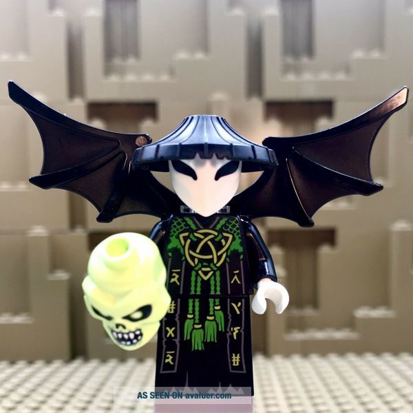 LEGO NINJAGO Skull Sorcerer Mini Figure 71722 71721 Master Of The ...