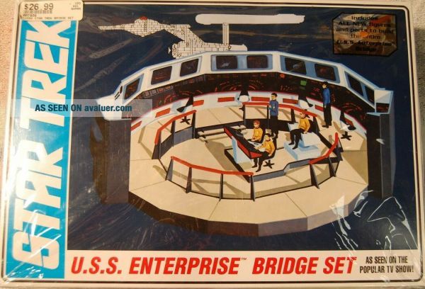 Star Trek USS Enterprise Bridge Set Plastic Model Kit AMT AMT808/12 1: ...
