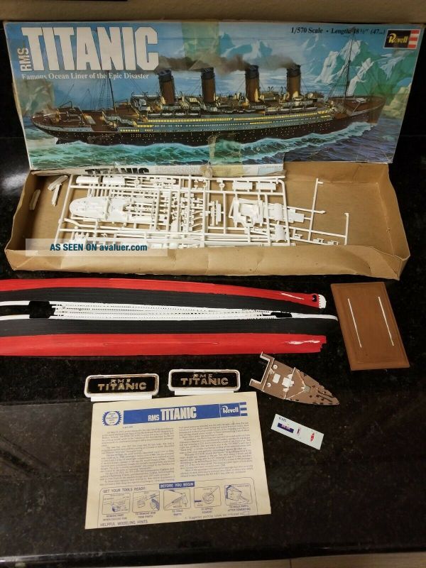 REVELL RMS TITANIC OCEAN LINER 1/570 SCALE MODEL KIT | #41362575