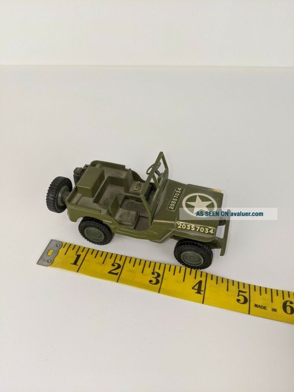 Vintage Dinky Toys US Army Jeep WWII Diecast Made In England Good ...
