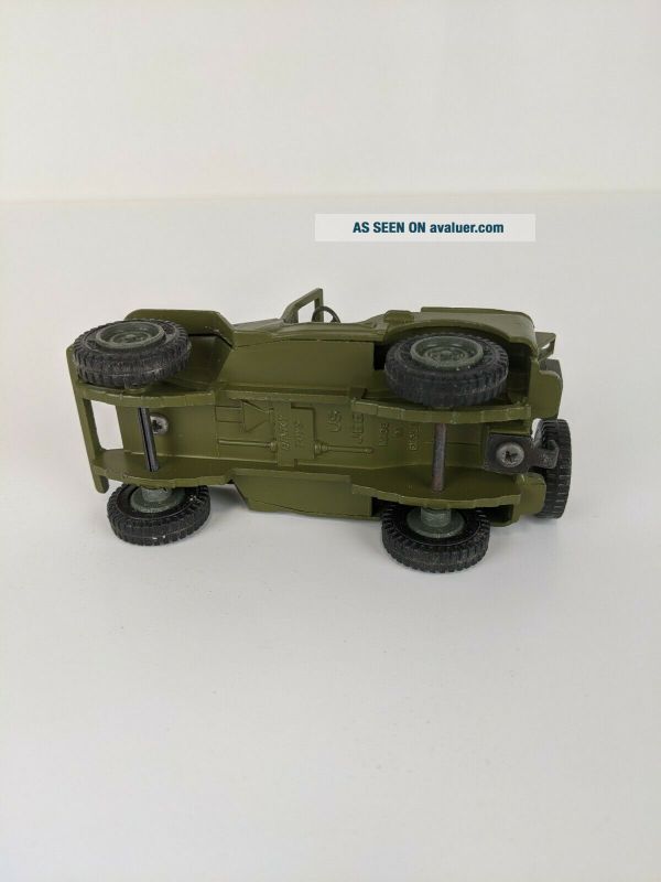 Vintage Dinky Toys US Army Jeep WWII Diecast Made In England Good ...