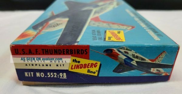 LINDBERG 1:48 Scale USAF Thunderbirds Model Kit 552:98 Open Box | #41378281