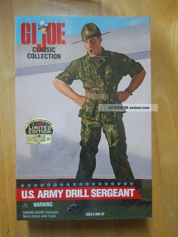 GI Joe US Army Drill Instructor 12 Inch Action Figure | #41400835