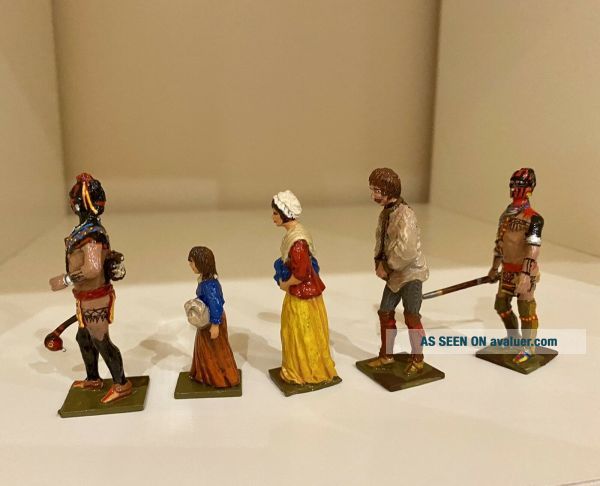 Tommy Atkins Toy Soldiers Woodland Indians With Prisoners French Indian ...