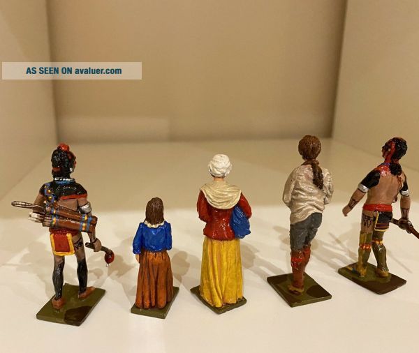 Tommy Atkins Toy Soldiers Woodland Indians With Prisoners French Indian ...