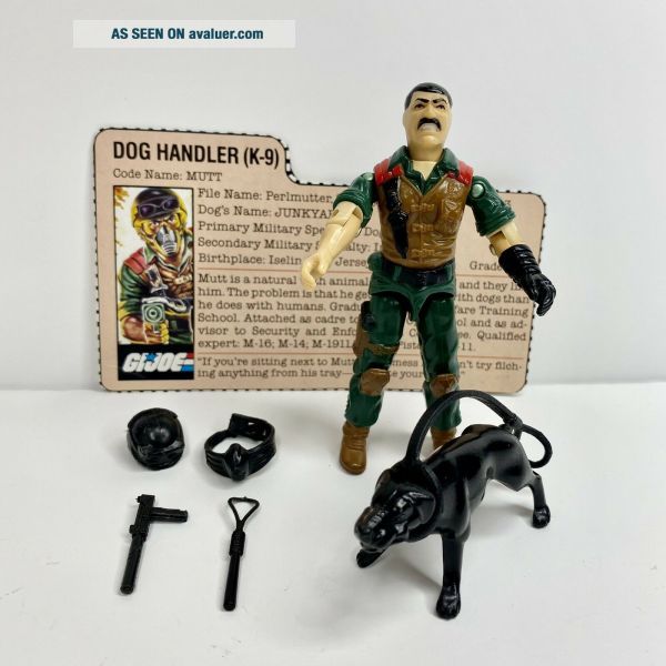 GI Joe ARAH Vintage 1984 Mutt And His Dog Junkyard - Complete With File ...