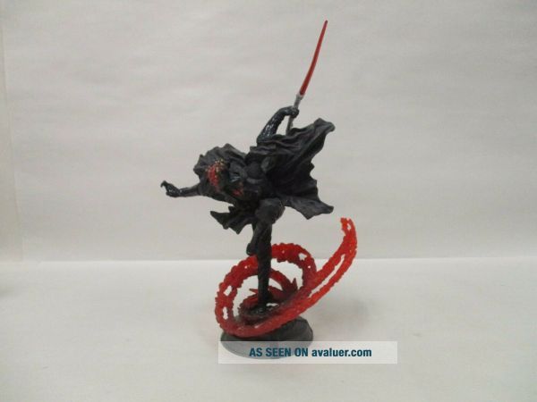 2005 HASBRO STAR WARS UNLEASHED DARTH MAUL LOOSE COMPLETE STATUE ACTION ...