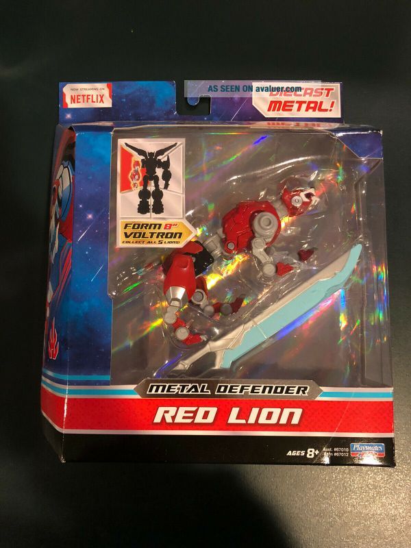 Playmates Dreamworks Voltron Legendary Defender Red Lion Diecast Metal ...