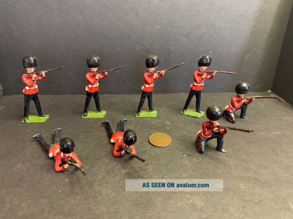 Set 8 Britains Coldstream Guards, Lead Figures Toy Soldiers | #41423260