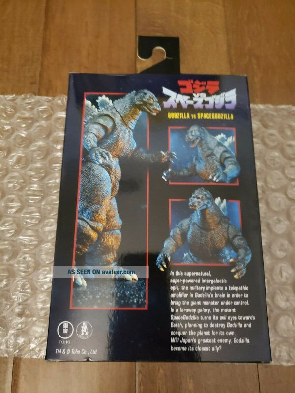 Neca Godzilla Vs Space Godzilla Action Figure 12 " Collectors Box ...