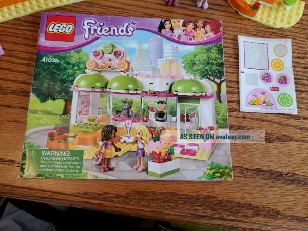 LEGO Friends 41035 Heartlake Juice Bar Complete And Figures, | #41487242