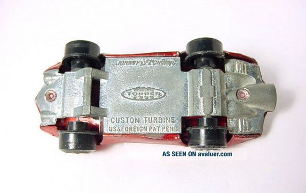 1969 TOPPER JOHNNY LIGHTNING REDLINE CUSTOM TURBINE RED W CANOPY ...
