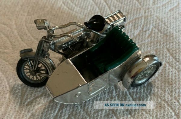 Lesney Matchbox Models Of Yesteryear 1914 Sunbeam Motorcycle With ...