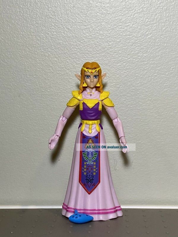 World Of Nintendo Princess Zelda 4 Inch Figure Loose Complete Ocarina ...