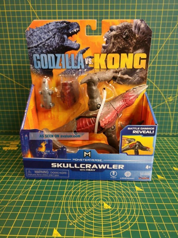 Monsterverse Godzilla Vs Kong Hollow Earth Monsters Skull Crawler ...