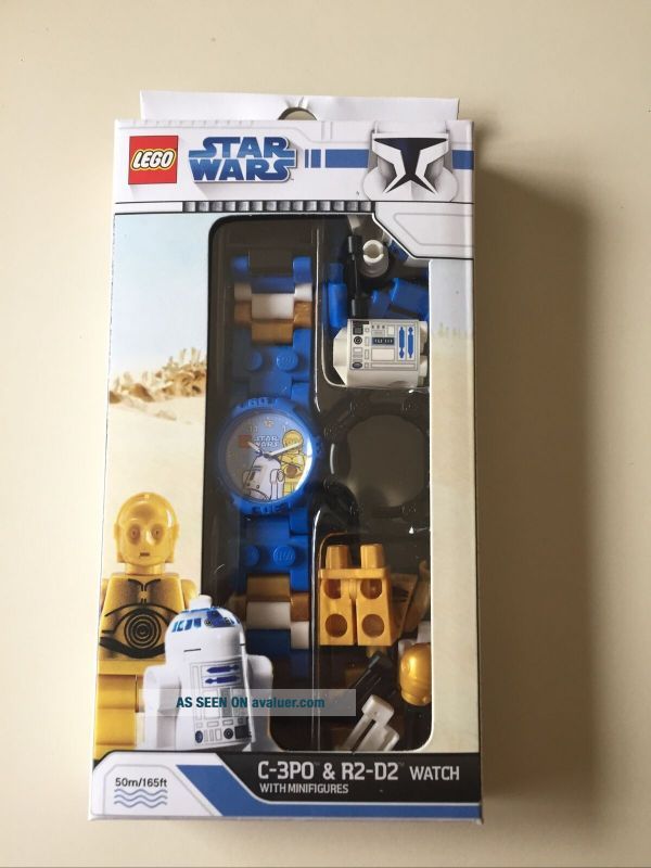 C - 3PO And R2D2 Lego Watch With Mini Figures | #41557671
