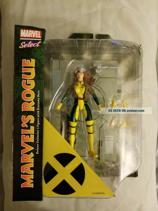 Marvel Diamond Select Legends 7 " Rogue X - Men Figure Diorama Danger ...