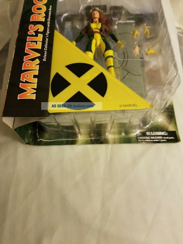 Marvel Diamond Select Legends 7 " Rogue X - Men Figure Diorama Danger ...