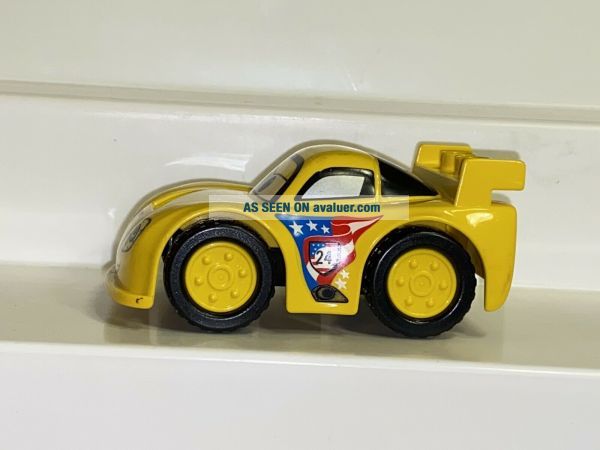 Lego Duplo Pixar Cars Jeff Gorvette Yellow Race Car Radiator Springs ...
