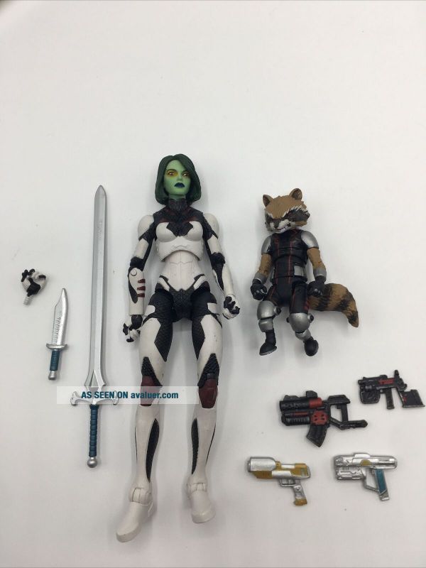 Marvel Select Disney Guardians Of The Galaxy Gamora And Rocket Action ...