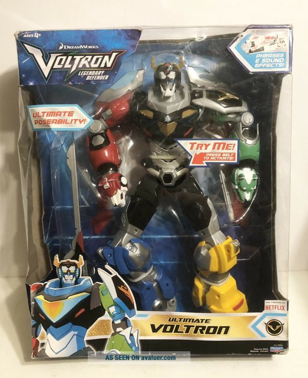 ULTIMATE VOLTRON Legendary Defender With Lights And Sounds 14 - Inch ...