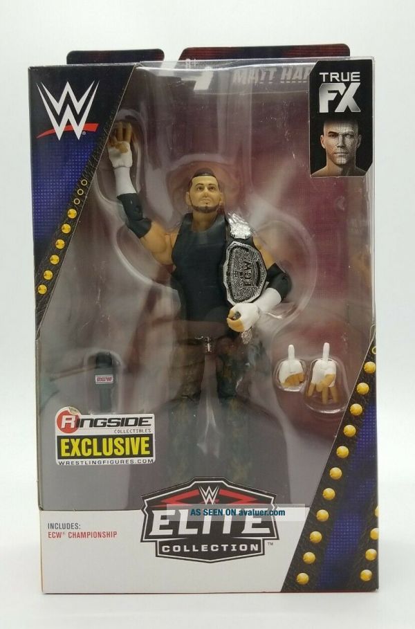 Matt Hardy WWE Elite Ringside Exclusive ECW Belt Mattel Wrestling ...