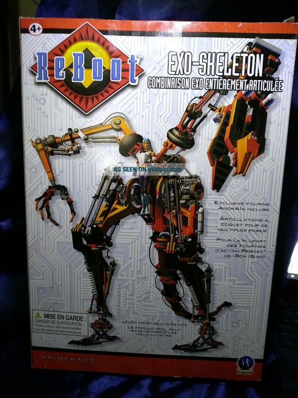 Reboot Exo Skeleton W/AndrAia Action Figure, Irwin Toys | #41606375
