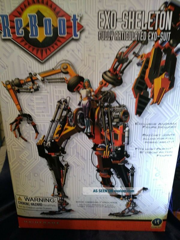 Reboot Exo Skeleton W/AndrAia Action Figure, Irwin Toys | #41606375