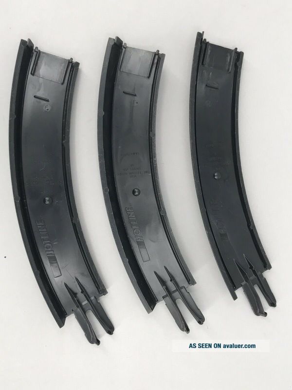 Sizzlers Mattel Hot Wheels Hotline Train Track (3) 45 Degree Curves ...