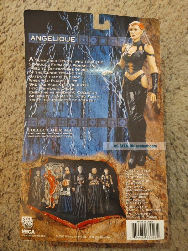 Angelique Hellraiser Series Two Reel Toys Neca MIB Action Figure ...