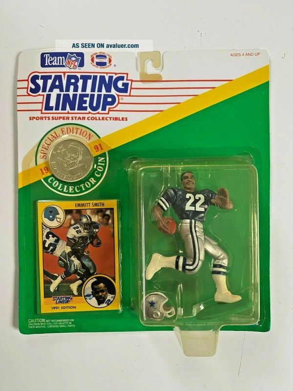 SLU Starting Lineup Kenner 1991 Football Emmitt Smith (B) | #41663121