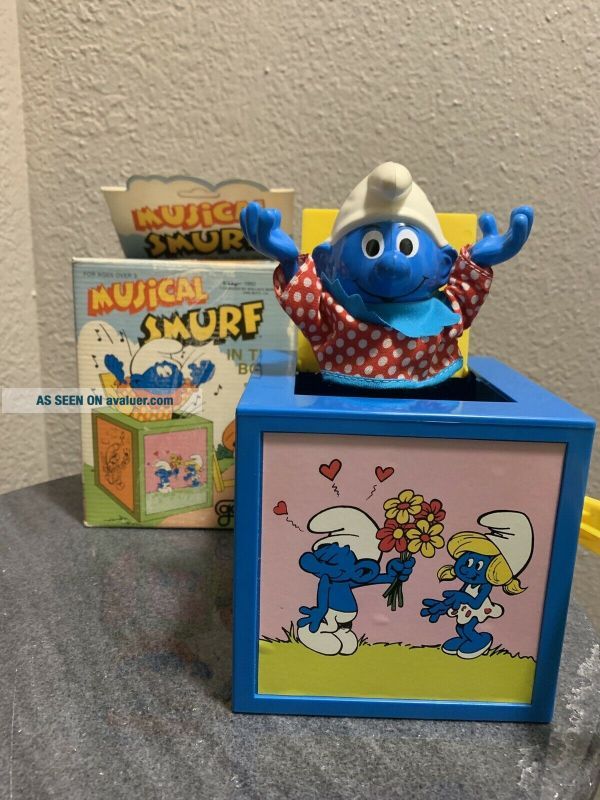Musical Smurf In The Box, Toy, Jack N The Box | #41688255