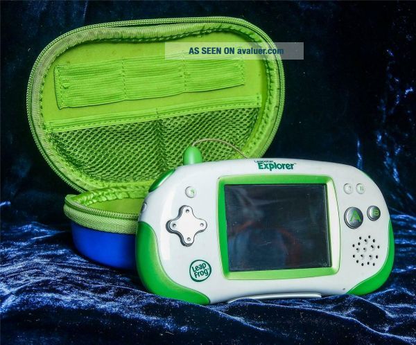 LeapFrog Leapster Explorer Console Learning Game System W/case & Mr ...