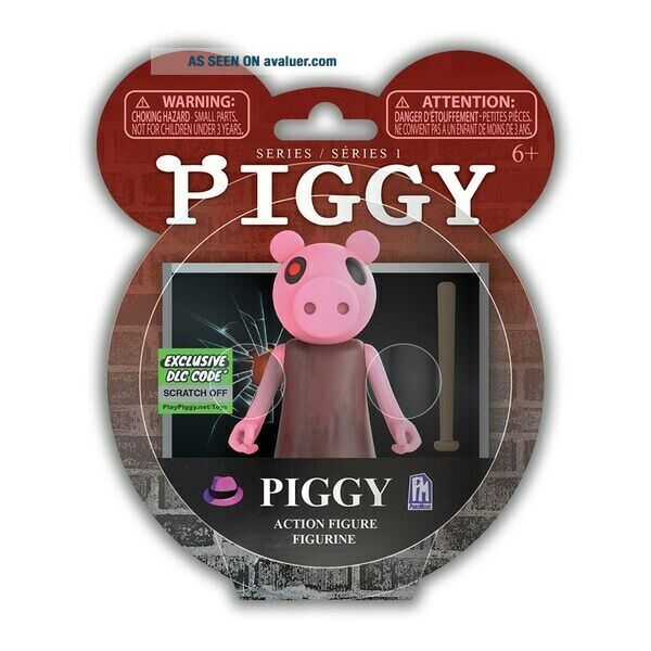 Official Roblox Piggy 4 " Action Figure Series 1 Includes DLC Code ...