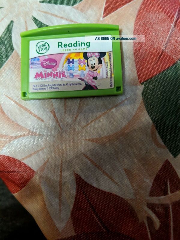 LeapFrog Leapster Explorer GS LeapPad Disney ' S Minnie Game Cartridge ...