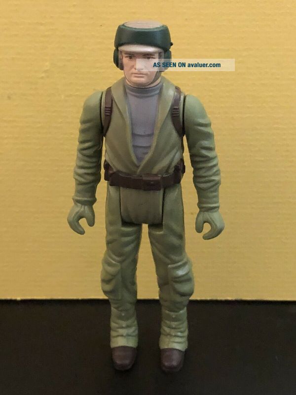 Vintage 1980 Star Wars Rebel Commando Action Figure With Rifle | #41721141