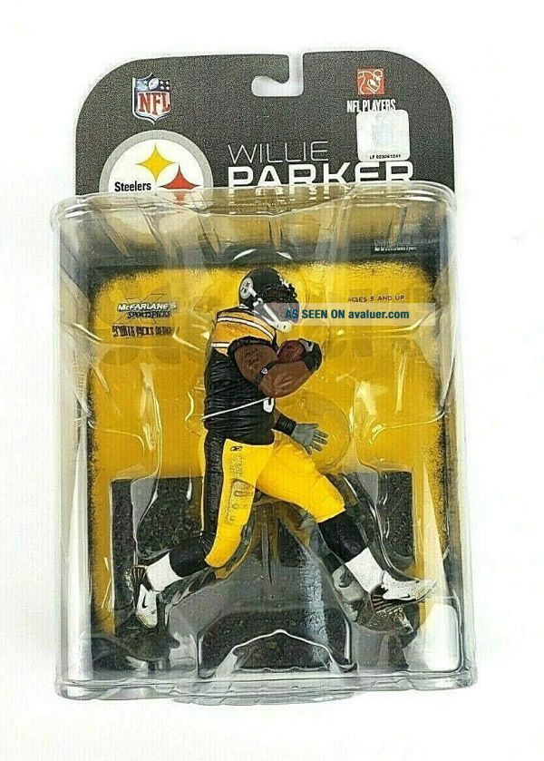 McFarlane NFL 2008 Willie Parker Pittsburgh Steelers Action Figure ...