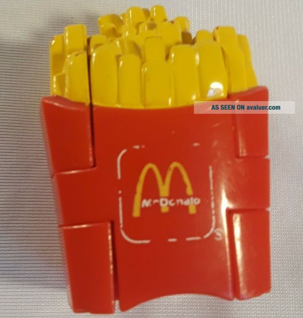 Vintage Transformers McDonald ' S Changeables - French Fry Fries Robot ...