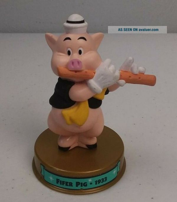 2002 McDonalds 100 Years Of Magic Walt Disney World Fifer Pig 1933 Toy ...