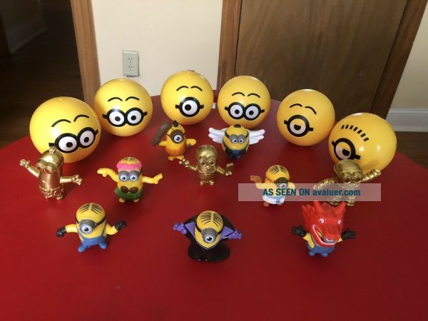 McDonalds 2020 Minions Rise Of Gru 10pc Set And 6 Balls | #41790926