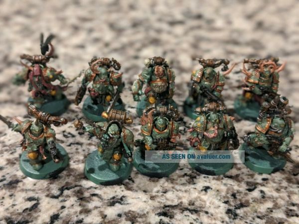 Warhammer 40k Death Guard Army W/ Citadel Battle Box And Codex | #41717523